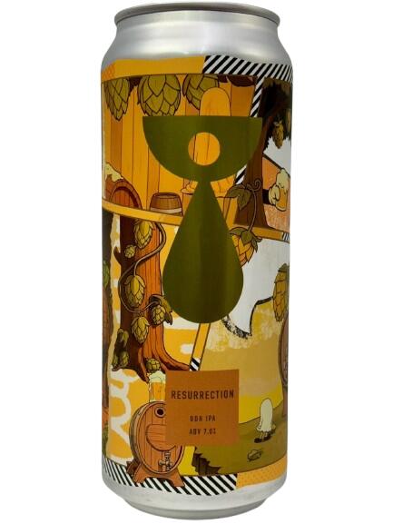 【楽天市場】（単品）ティーンエイジブルーイング Resurrection // レザレクション DDH IPA 7% 500ml缶 【賞味期限：9月20日】【要冷蔵商品】【クラフトビール ...