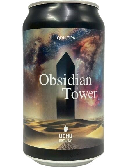 【楽天市場】（単品）うちゅうビール Obsidian Tower QDH トリプルIPA 10% 350ml缶【要冷蔵商品】【クラフトビール ...