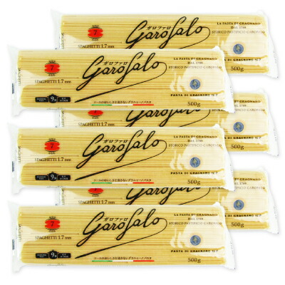 【楽天市場】【マラソン限定!最大2000円OFFクーポン配布中!】明治屋 ガロファロ グラニャーノIGP スパゲッティ 1.7mm 500g × 6個：にっぽん津々浦々