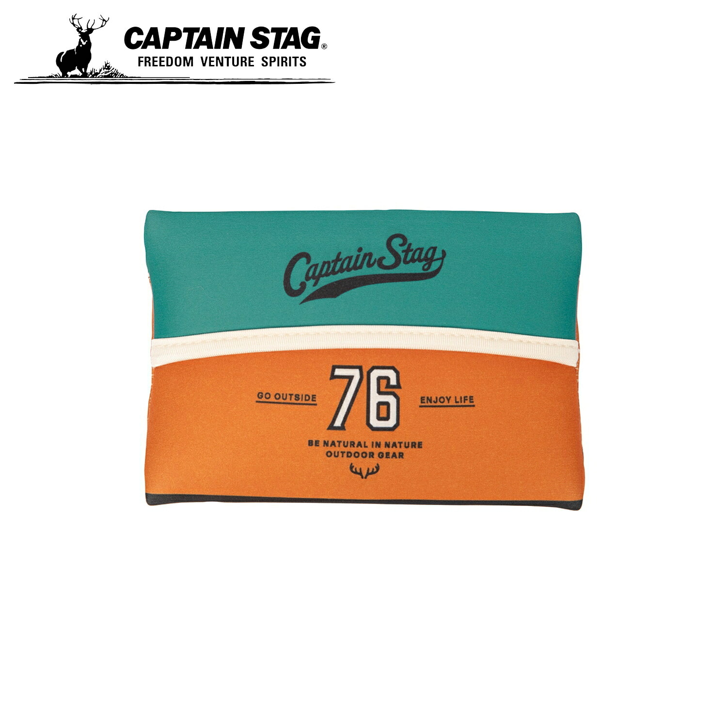 【楽天市場】【8月10日限定ポイント5倍】 キャプテンスタッグ(CAPTAIN STAG) 保冷剤 保冷剤ケース クールタイムケース Sサイズ オールドオレンジ/76 UE-690：TTC楽天市場店