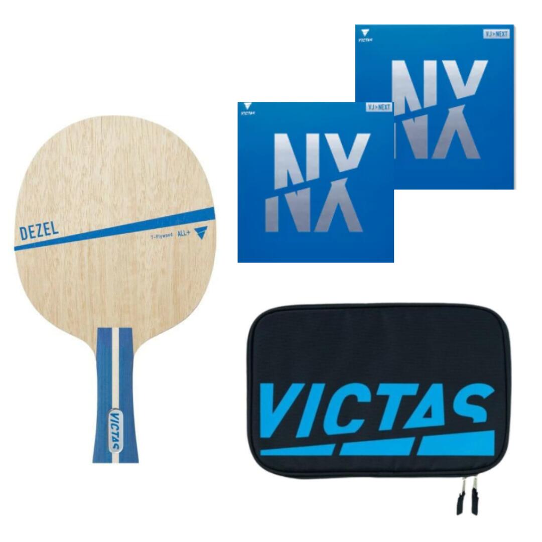 【楽天市場】【6/10まで！ポイント3倍】★2025年★初級者セット★40％OFF★VICTAS★デゼルFL+VJ＞ネクストセット【発送後の返品・交換不可】：TTF こぞのえスポーツ 楽天市場店
