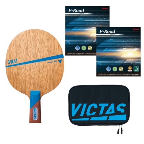 【楽天市場】【6/10まで！ポイント3倍】★2025年★初級者セット★45％OFF★VICTAS★スワットCHNエフロードセット【発送後の返品・交換不可】：TTF こぞのえスポーツ 楽天市場店