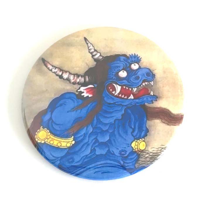 【楽天市場】鬼 曾我蕭白 鏡 缶ミラー ハンドミラー Japanese TATTOO ART ONI mirror Soga Shhaku ...