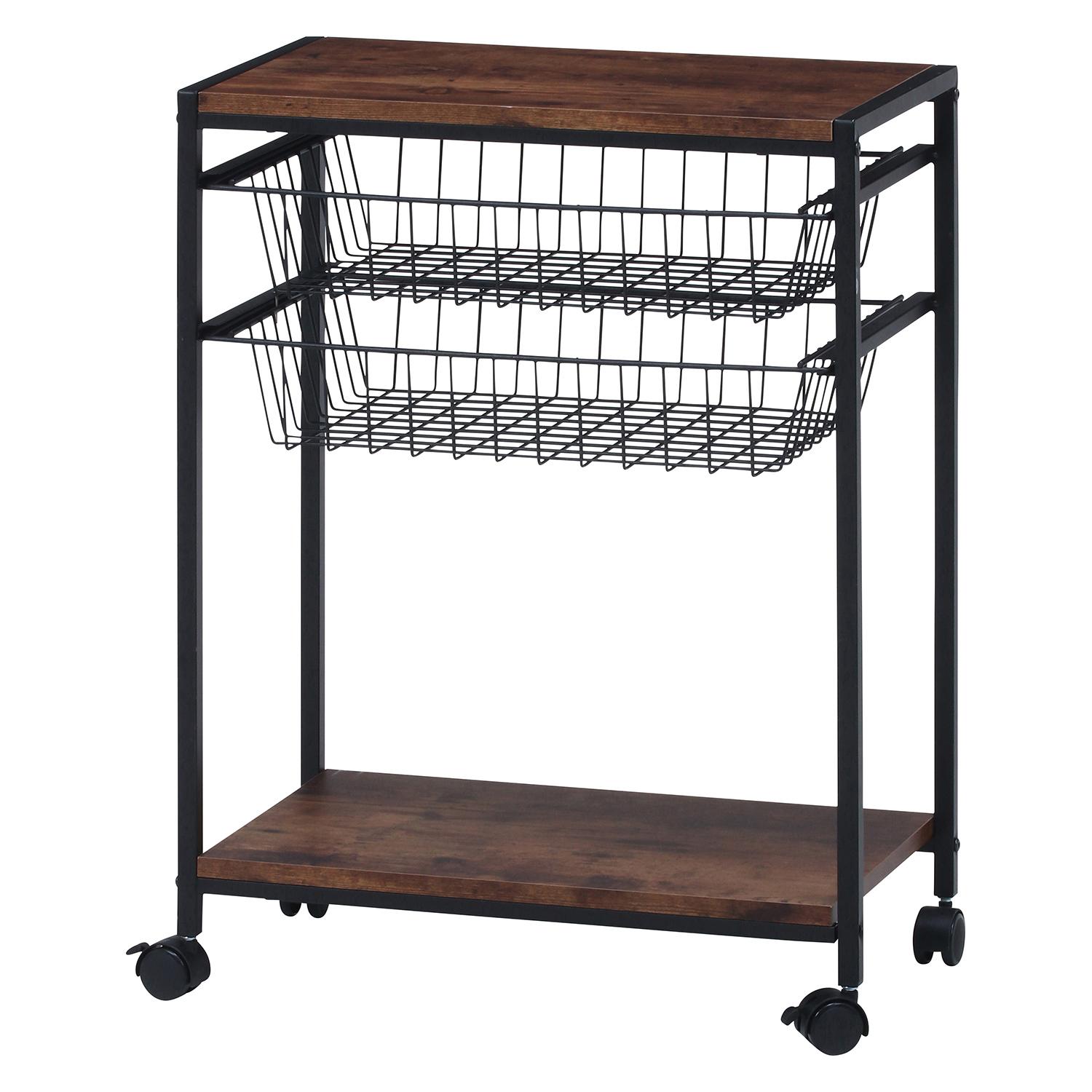 【楽天市場】【送料無料】 不二貿易 C/D:14661 キッチンワゴン ナビア 2821 14661：通販奉行