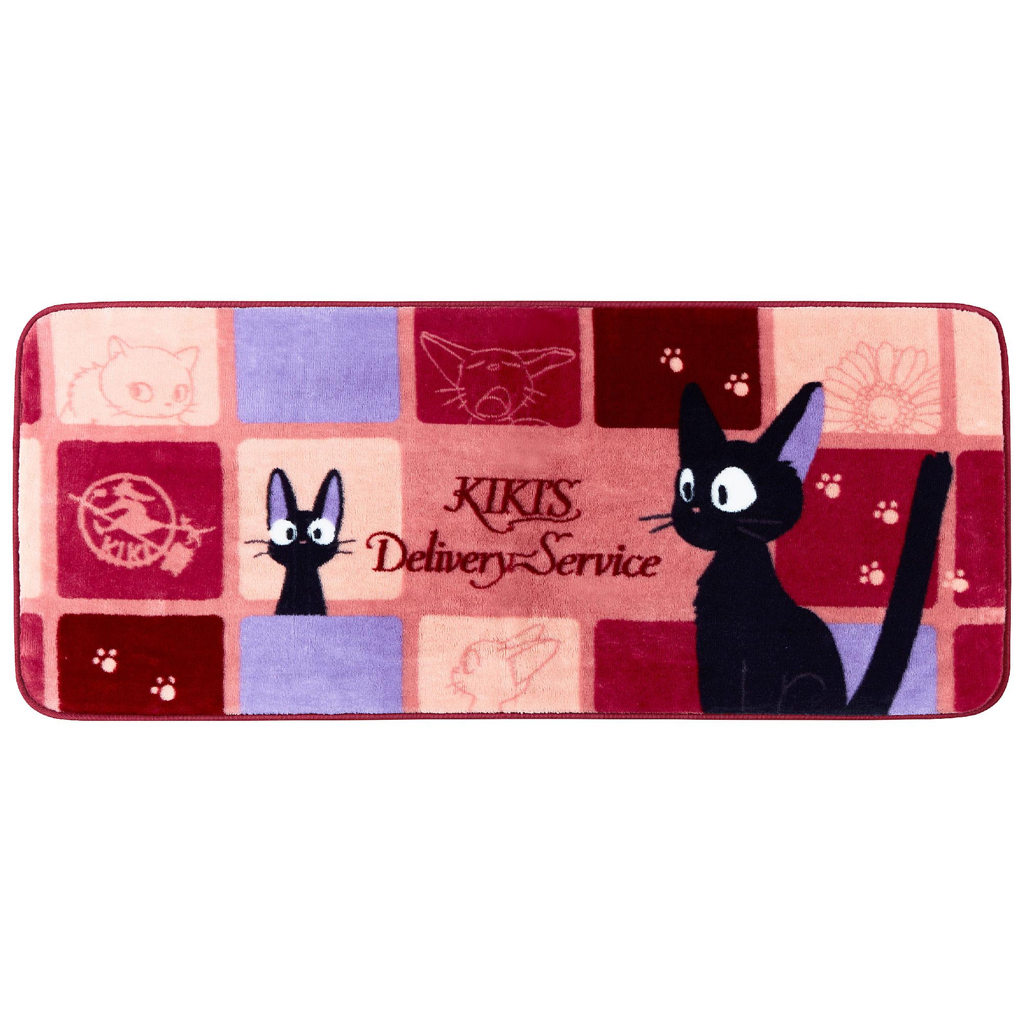 【楽天市場】【送料無料】 センコー ジブリ 魔女の宅急便 ジジキューブ ふんわり柔らかボア素材 マット 約50×120cm ピンク 27988：通販奉行