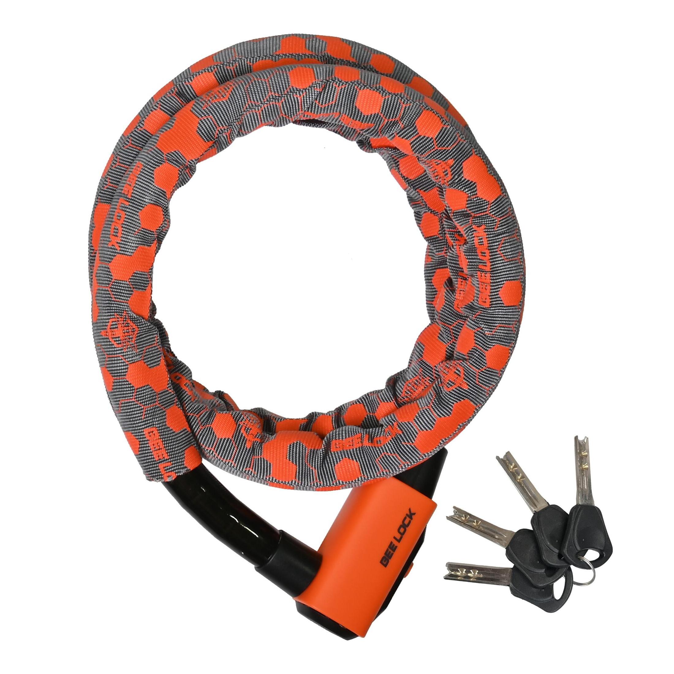 【楽天市場】【送料無料】 リード工業 BEE LOCK ワイヤーロック 22Φ/1800mm LW-018A：通販奉行