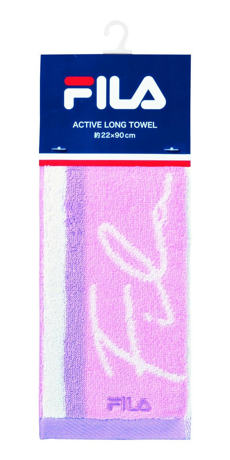 【楽天市場】【送料無料】 日繊商工 FILAアクティブロングタオル 311184 ミーナP：通販奉行
