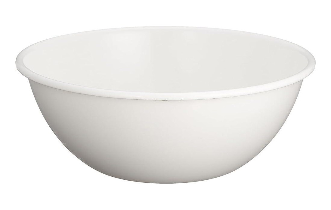 【楽天市場】【送料無料】 野田琺瑯･ホーローボール（全白）･22cm･2.1L･475077：通販奉行