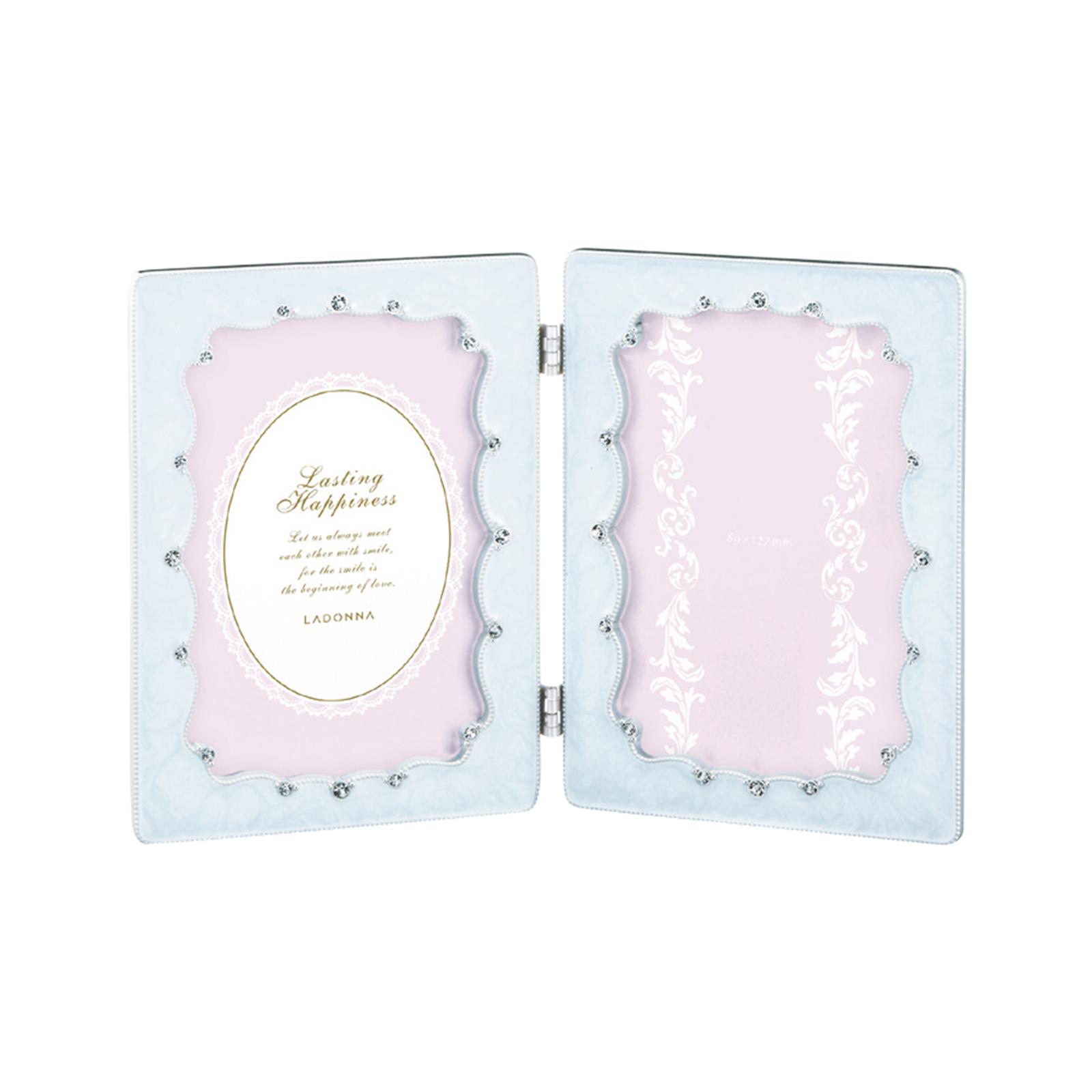 【楽天市場】【送料無料】ラドンナ フォトフレーム 写真たて BJ12-LD-BL：通販奉行