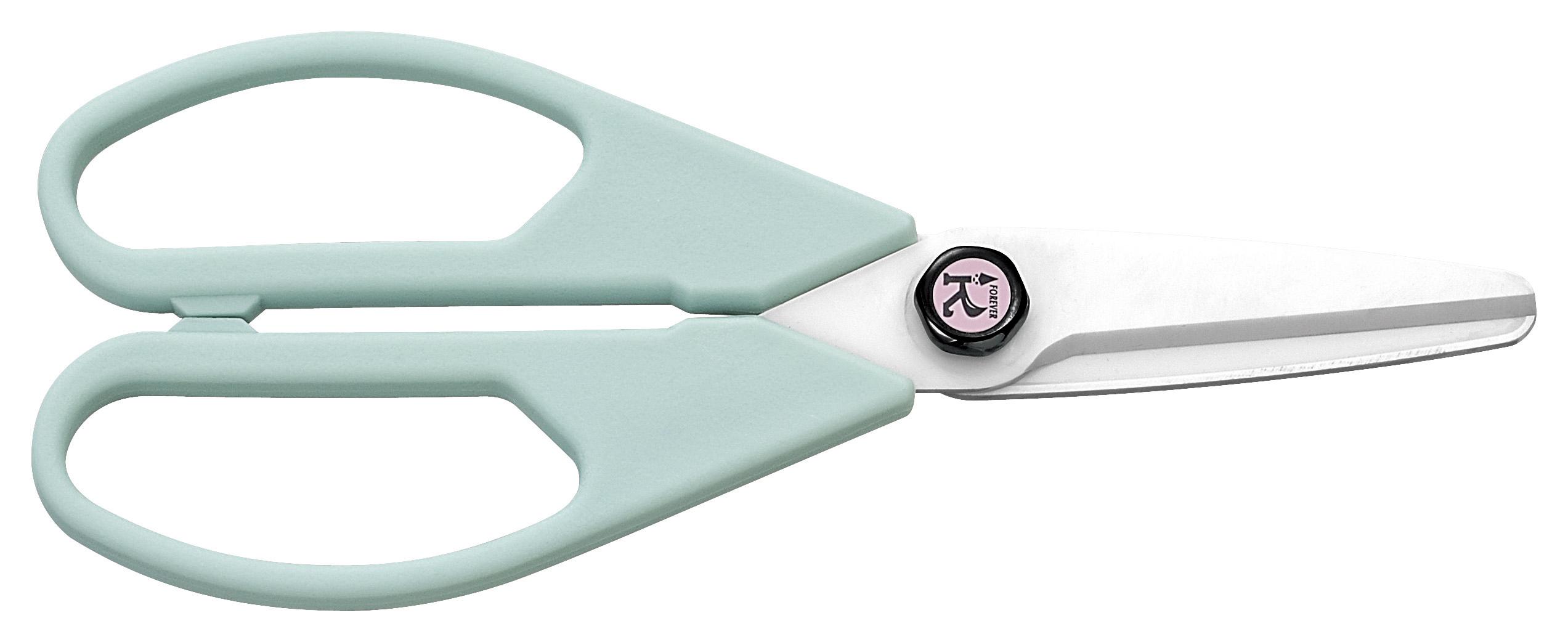 【楽天市場】【送料無料】フォーエバー 抗菌セラミックはさみ 銀セラキッチンはさみ 中 グリーン CO-HWG：通販奉行