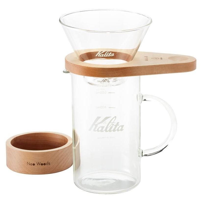 【楽天市場】【送料無料】Kalita(カリタ) Oak Village＆Kalita Neo Woods WDG-185 しずく型セット ...