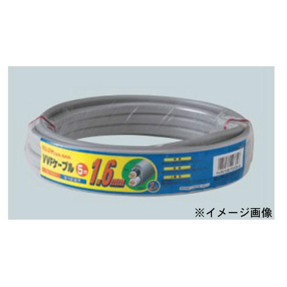 【楽天市場】ELPA(エルパ) VVFケーブル 2.0mm×2心 全長20m VA-20BH：TSUHAN BUGYO