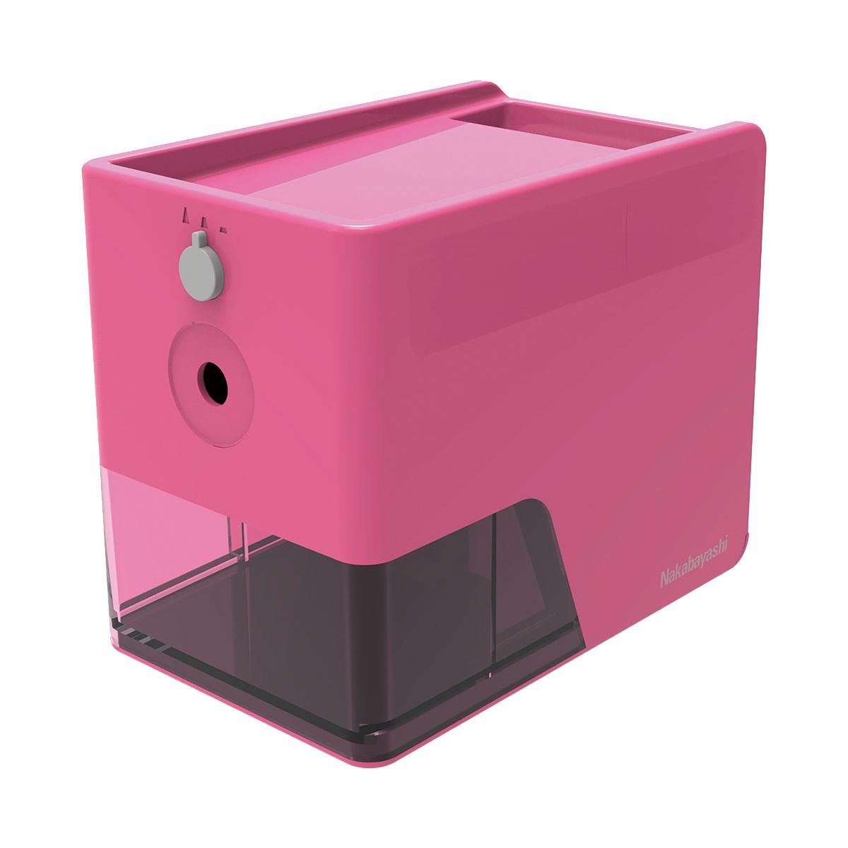 【楽天市場】ナカバヤシ 電動鉛筆削りスリムトレータイプ ピンク DPS-601KP：通販奉行