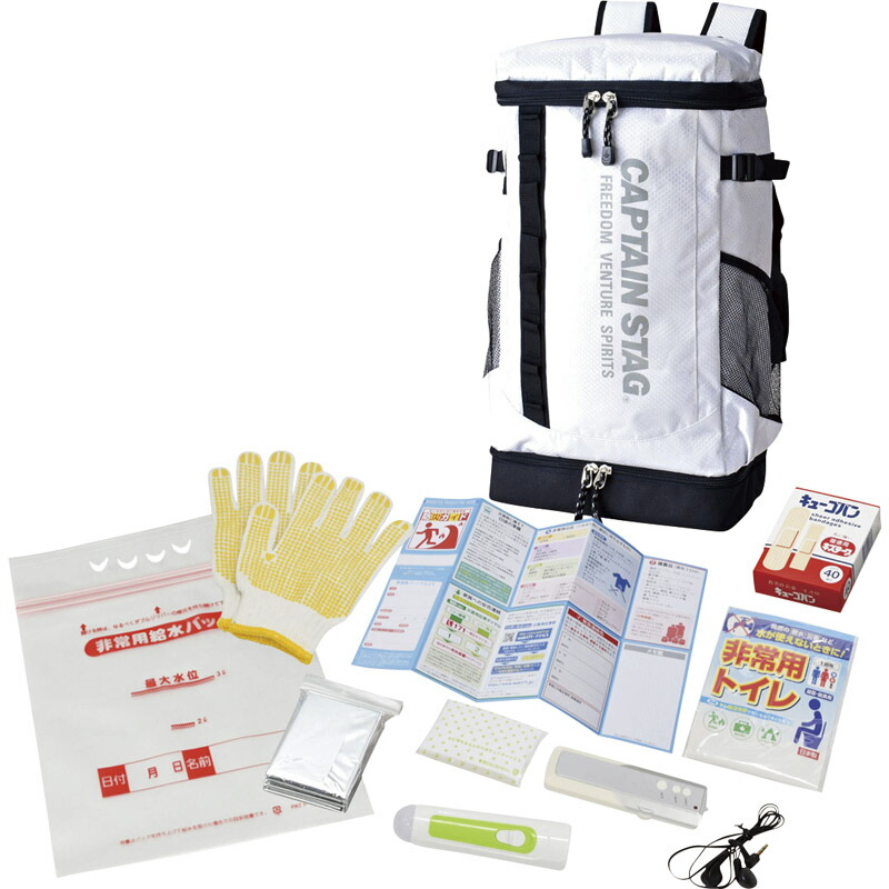 【楽天市場】リュック防災セット10点 CS25-10[tr]：通販パーク 生活用品店