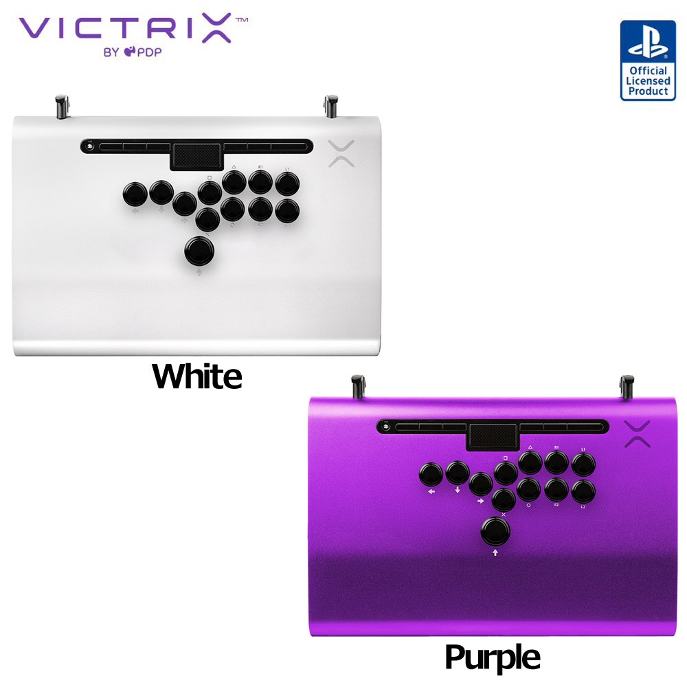 【楽天市場】【Victrix公式ストア】Victrix Pro FS 12 レバーレス アーケードコントローラー Victrix by PDP ...