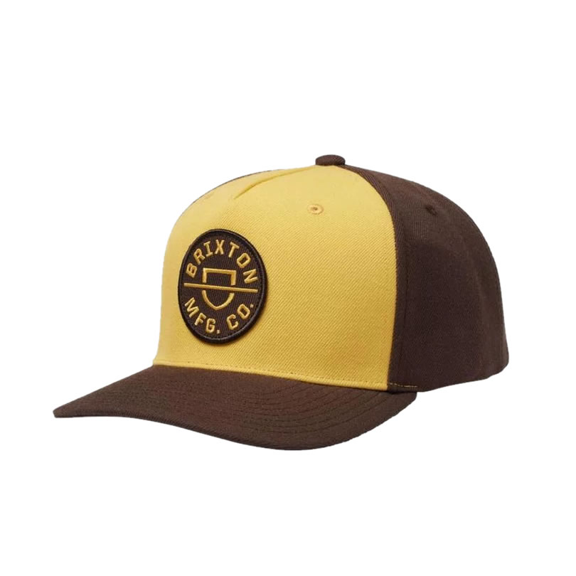 【楽天市場】[正規取扱店]BRIXTON (ブリクストン) / スナップバック キャップ 帽子 / CREST C MP SNAPBACK ...