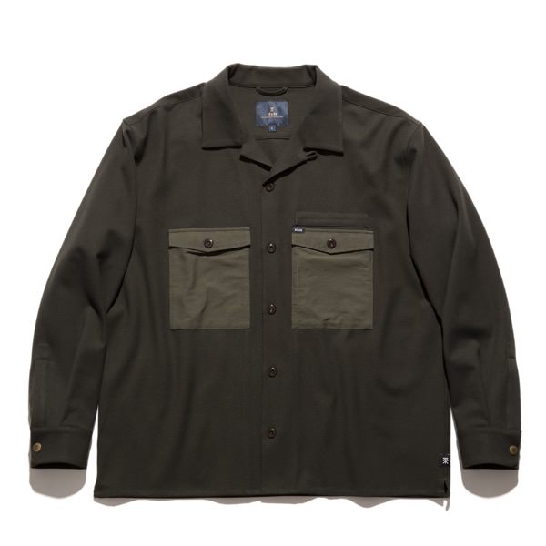 【楽天市場】THE ROARK REVIVAL (ロアーク) / シャツジャケット / SHIPMAN CAMP SHIRTS - ARMY ...