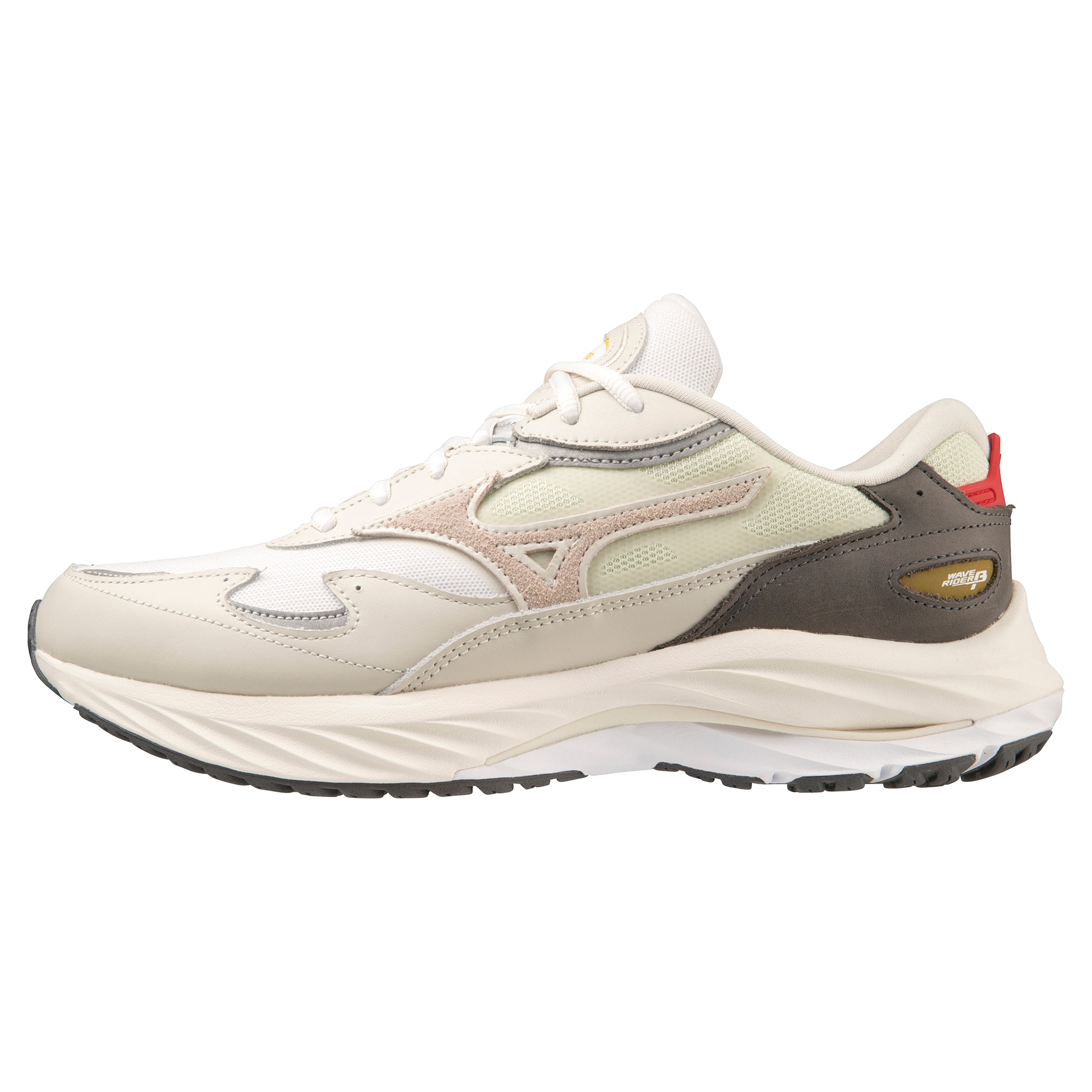 【楽天市場】Mizuno Sportstyle (ミズノスポーツスタイル) / スニーカー / WAVE RIDER B - OFF WHITE x GREIGE / D1GA3311 ...