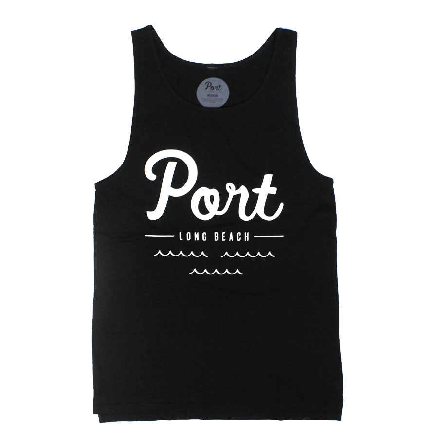 【楽天市場】PORT LBC (ポート) / 半袖 Tシャツ / PORT TANKTOP - BLACK / メンズ：タータスストアー大阪
