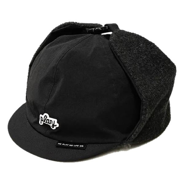 【楽天市場】P01 × KM4K CAP - PLAY (BLACK) / 24AW4KM4KPLY0 / フリース イヤーフラップキャップ ...