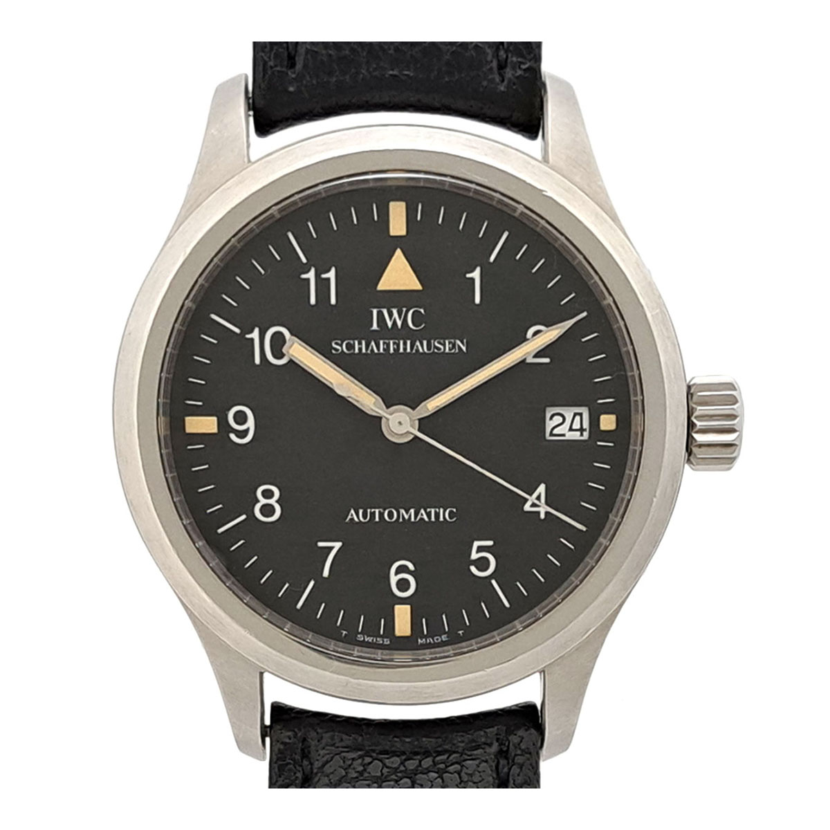 【楽天市場】IWC パイロットウォッチ マークXII 初期ダイヤル IW3241 自動巻き ステンレススティール メンズ IWC ...