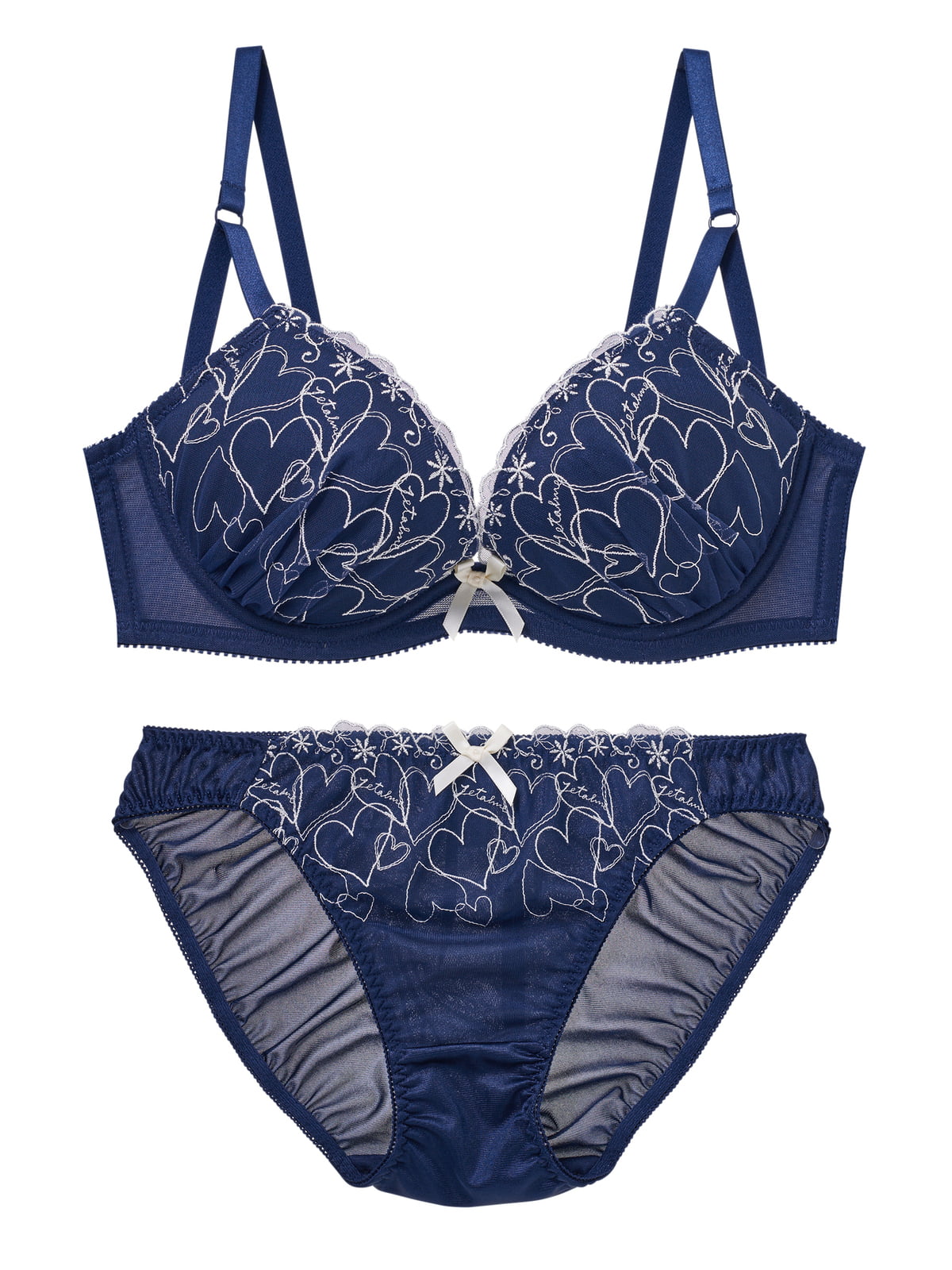 【楽天市場】エアロクオーレブラ&ショーツセット ブラセット A～Fカップ ブラジャー ショーツ セット 谷間 盛る 下着：チュチュアンナ 楽天市場店