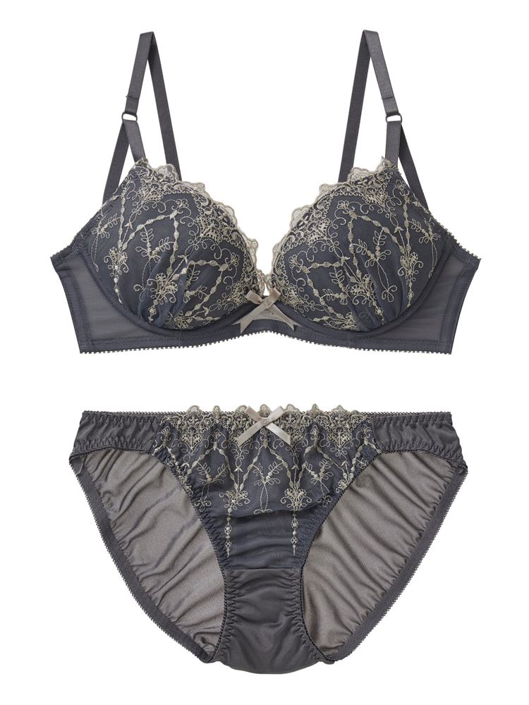 【楽天市場】イベルノワイスブラ＆ショーツセット ブラセット A～Fカップ ブラジャー ショーツ セット 谷間 盛る 脇背中すっきり 脇肉 脇高 下着（A65～F75）：チュチュアンナ 楽天市場店