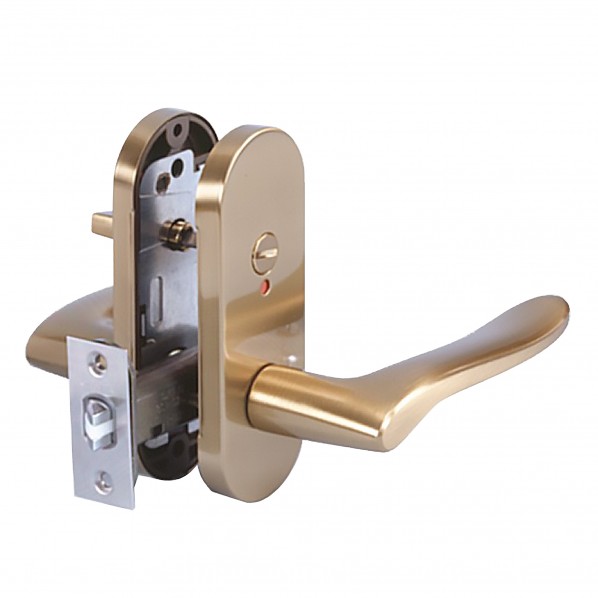 【楽天市場】川口技研 レバーハンドル ハイレバー錠 サテンゴールド DAL-32-4K13-SG 1個：DIY FACTORY ONLINE SHOP