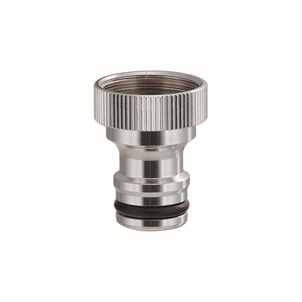 【楽天市場】GAONA（ガオナ） 泡沫金具用ネジ口金 ワンタッチ お風呂 蛇口 取り付け ホース ジョイント 継手 金属製 GA-QA052 ...