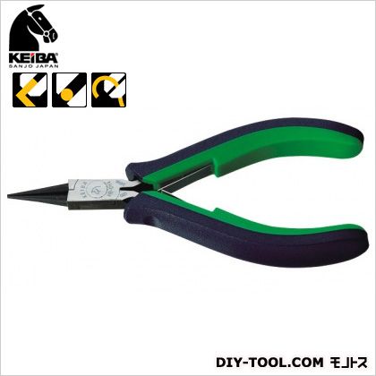 【楽天市場】KEIBA 丸ペンチ･先細タイプ 2com.ハンドル 121mm HRC-D14 1点：DIY FACTORY ONLINE SHOP