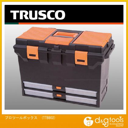 【楽天市場】トラスコ(TRUSCO) プロツールボックス 570 x 275 x 370 mm TTB802：DIY FACTORY ONLINE SHOP