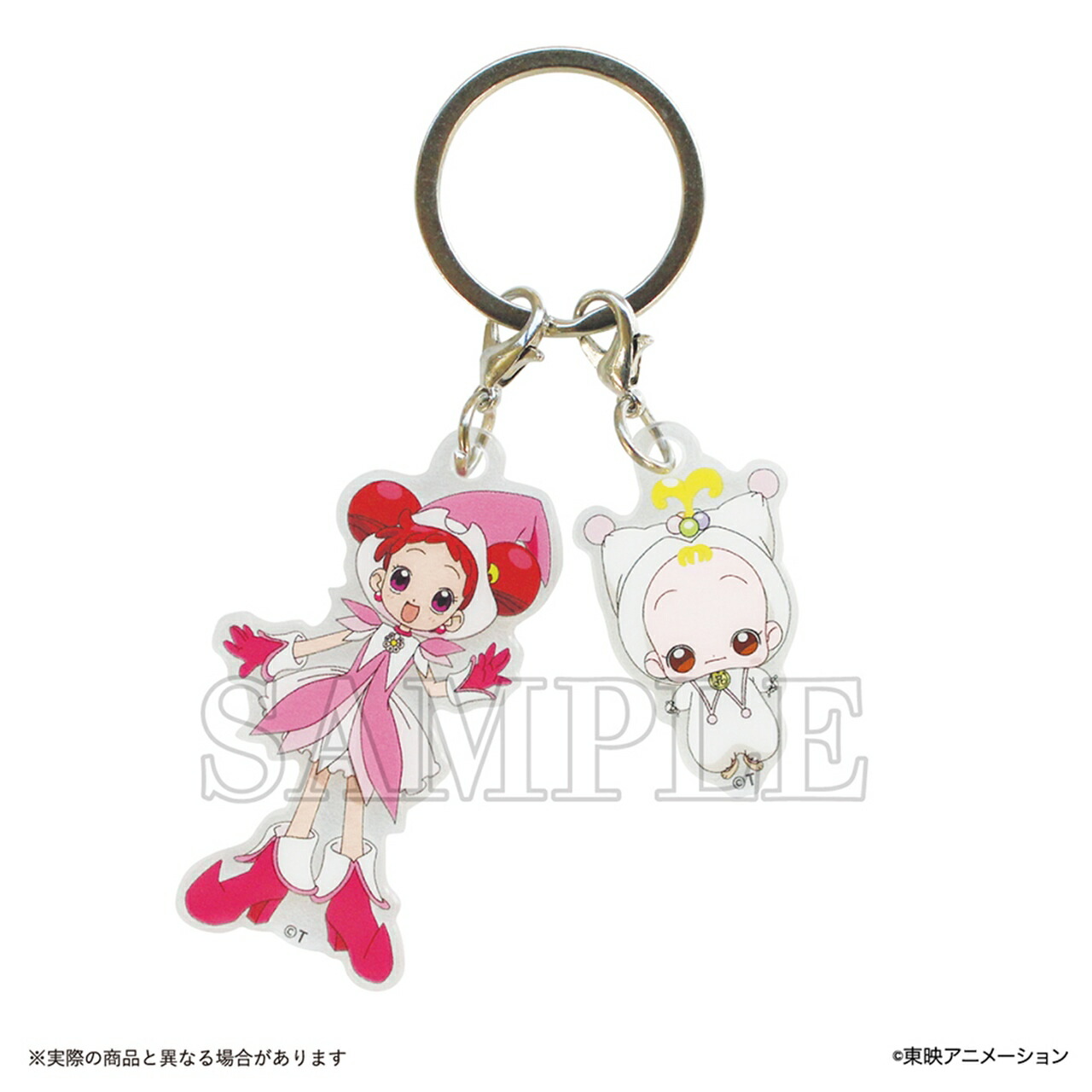 【楽天市場】おジャ魔女どれみ2チャームキーホルダー どれみ+ハナ：誕プレ雑貨 Tvoos