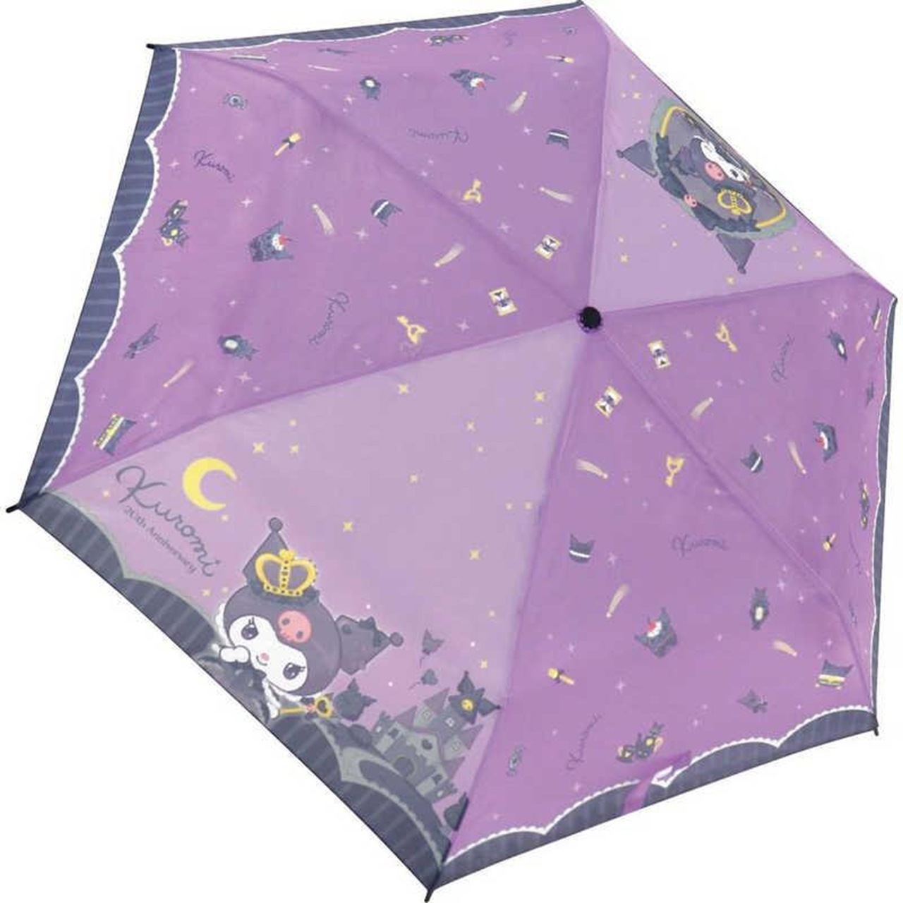 【楽天市場】サンリオクロミブラックレース折畳傘：誕プレ雑貨 Tvoos