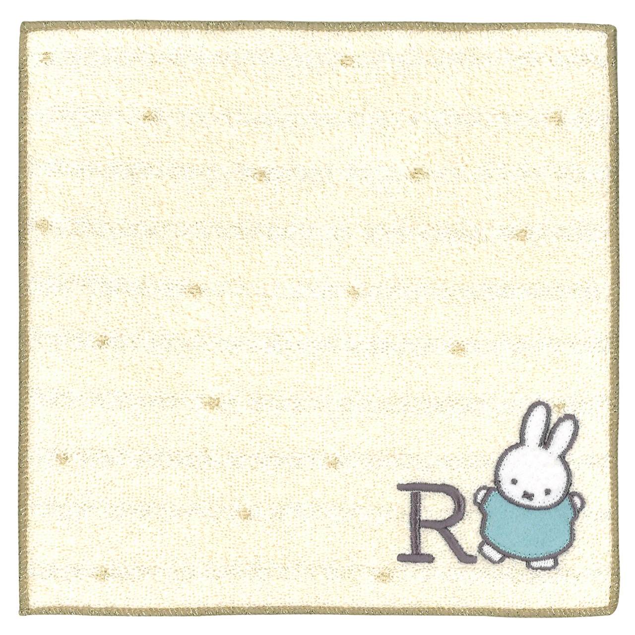 【楽天市場】ミッフィーきらきらイニシャルミニタオルR：誕プレ雑貨 Tvoos