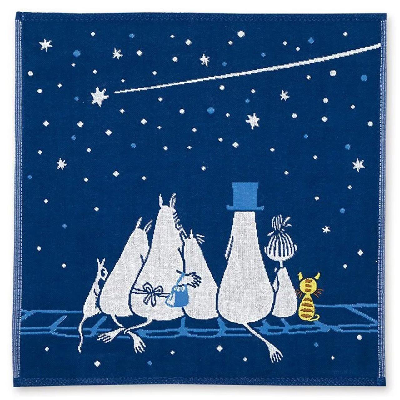 【楽天市場】ムーミン 三重ガーゼハンカチ 星空：誕プレ雑貨 Tvoos