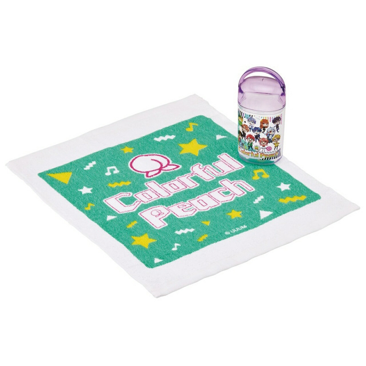 【楽天市場】ケース付おしぼりカラフルピーチ25：誕プレ雑貨 Tvoos