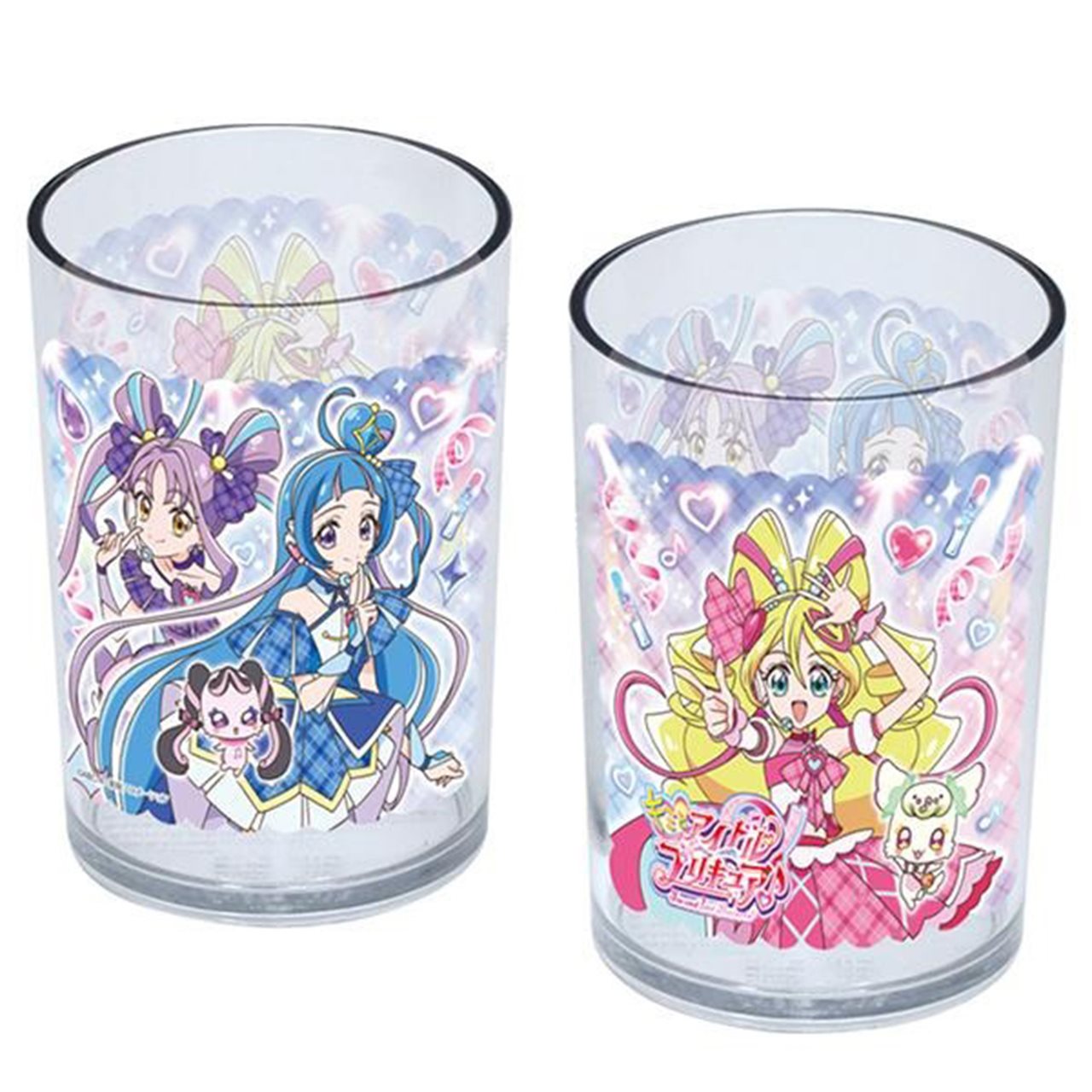 【楽天市場】キミとアイドルプリキュア2Pタンブラーセット：誕プレ雑貨 Tvoos