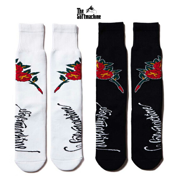 【楽天市場】Softmachine Rose Sox ソフトマシーン ローズ ソックス：TWOFACE