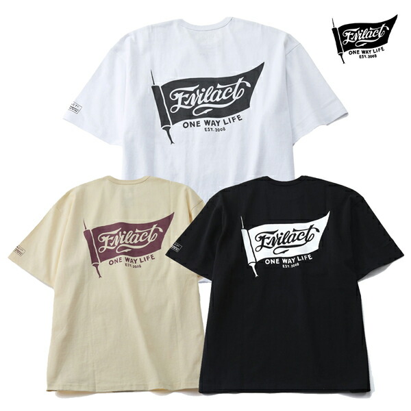 【楽天市場】Evilact Flag Ss イーブルアクト フラッグ ショートスリーブ：TWOFACE