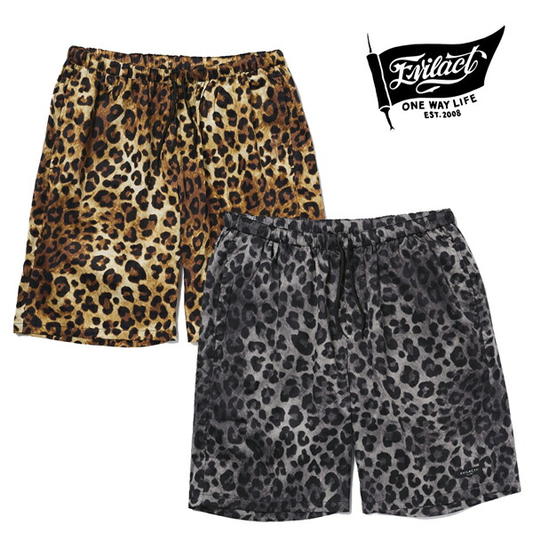 【楽天市場】Evilact Leopard Eazy Shorts イーブルアクト レオパード イージー ショーツ：TWOFACE