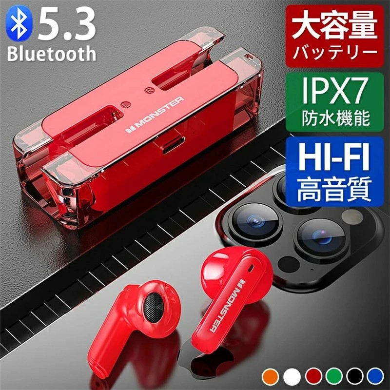 【楽天市場】【2025最新版 送料無料】ワイヤレスイヤホン イヤホン Bluetooth 5.3 bluetooth イヤホン iPhone iPhone14/Android適用 ブルー ...