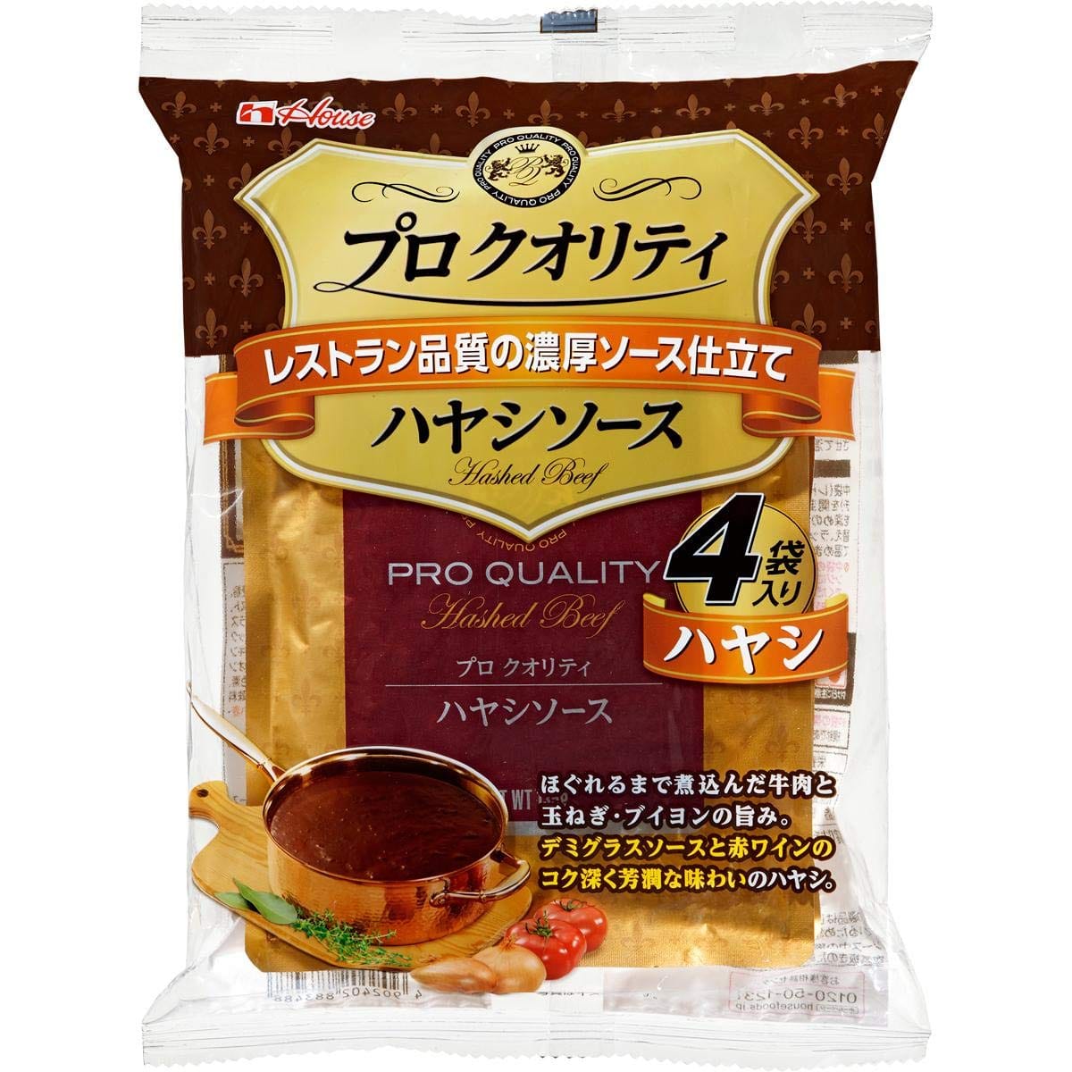 【楽天市場】ハウスプロクオリティハヤシソース4袋入り540g(135g×4袋)×2個：UFIRST