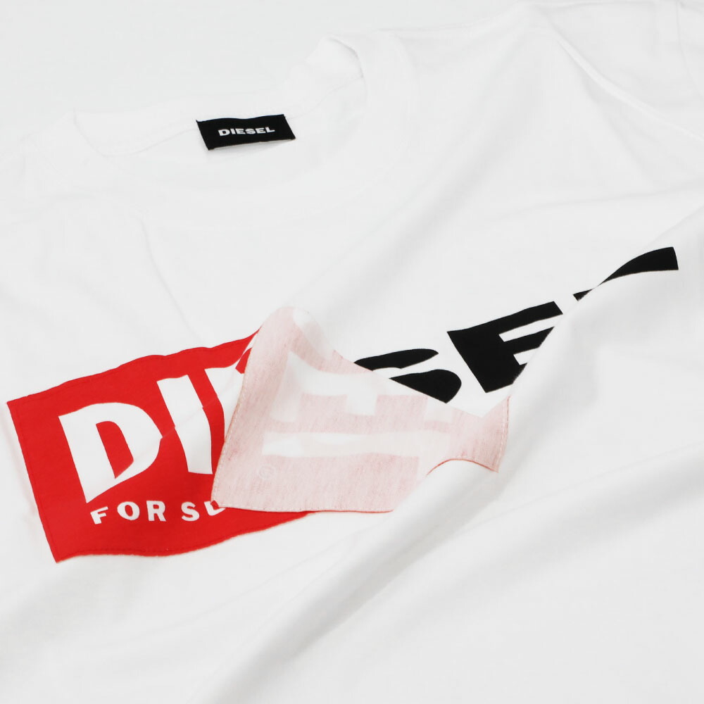 【楽天市場】ディーゼル DIESEL Tシャツ メンズ T-DIEGO-QA MAGLIETTA 半袖 トップス カットソー クルーネック ロゴ めくりT めくりロゴ ロゴTブランド ティー ...