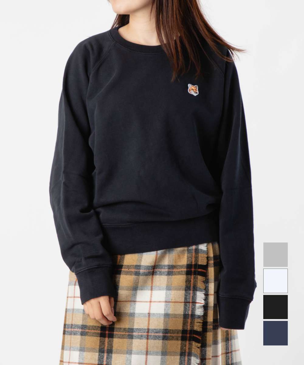 楽天市場】メゾンキツネ スウェット フォックスヘッド ブラック メンズ