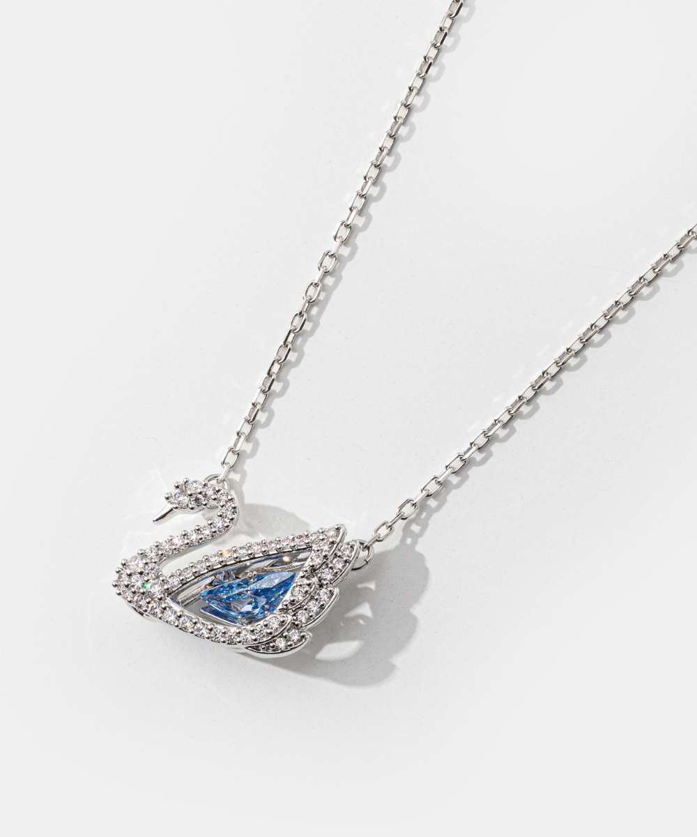 【楽天市場】スワロフスキー swarovski Swan pendant スワンネックレス 5533397 ネックレス レディース ...