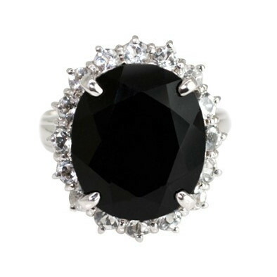 【楽天市場】ブラックサファイヤ リング 10ct SV925：ubazakura