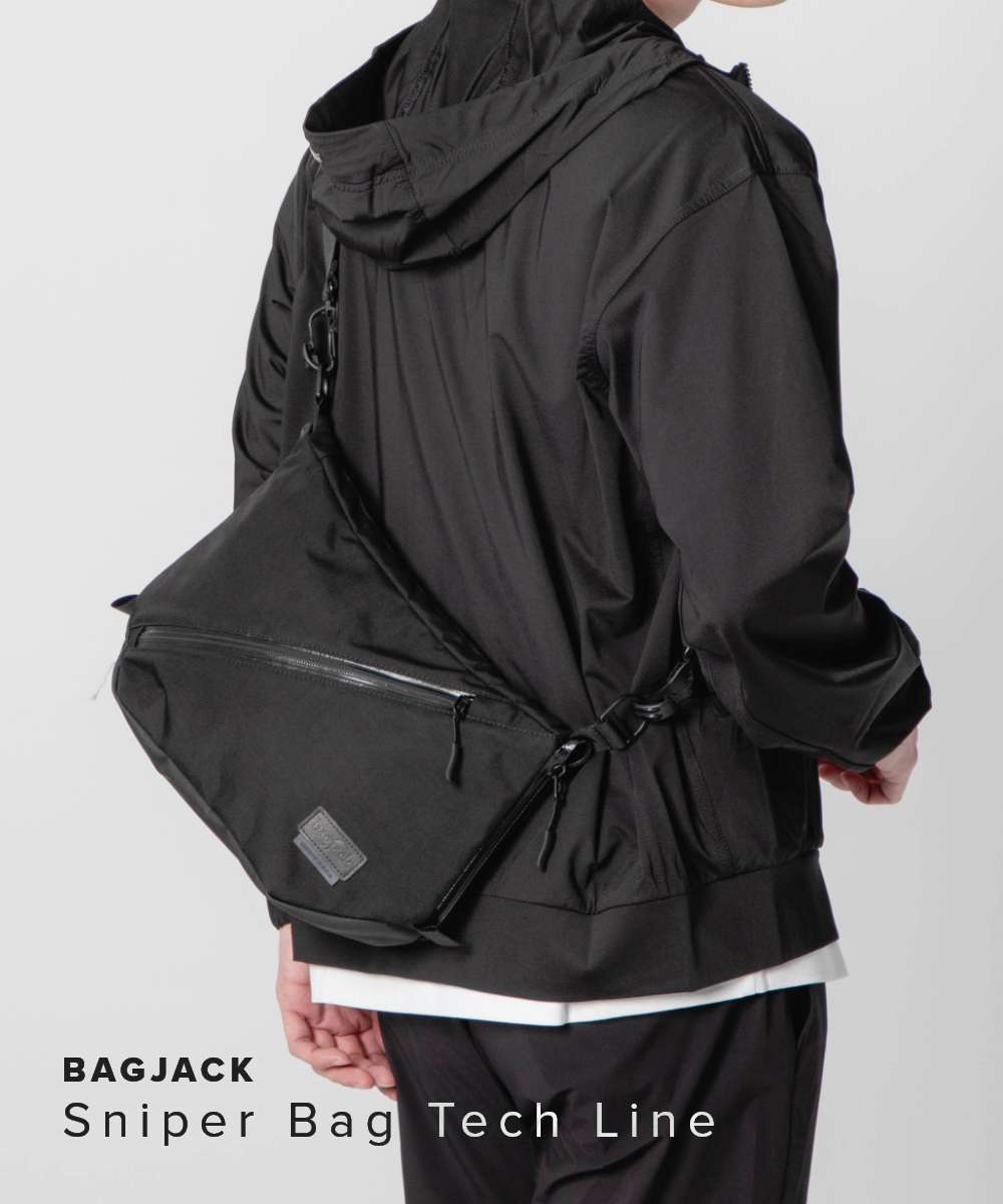 【楽天市場】バッグジャック bagjack Sniper Bag Tech-line ユニセックス バッグ ショルダーバッグ スナイパーバッグ ...
