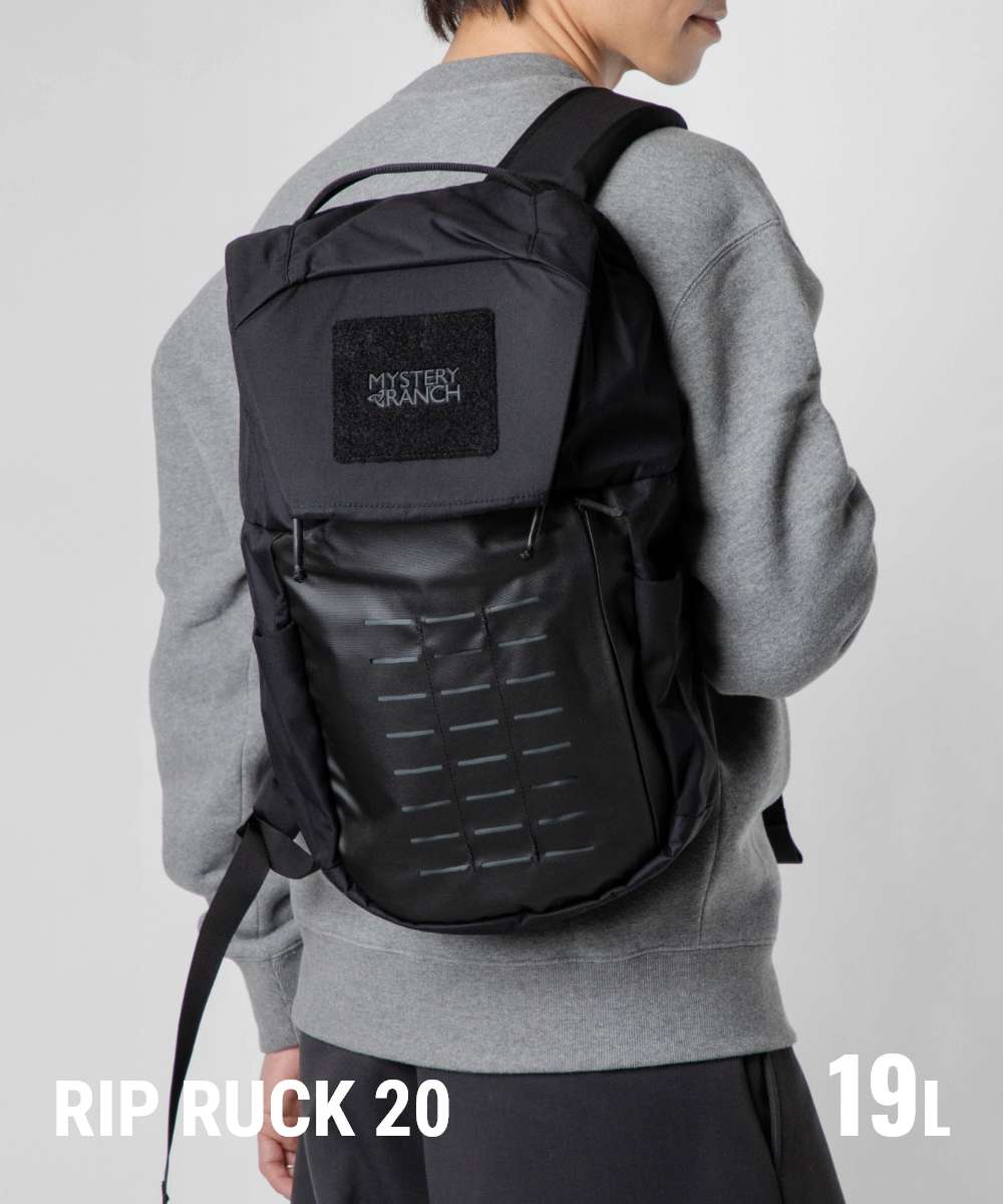 【楽天市場】ミステリーランチ MYSTERY RANCH RIP RUCK 20 MYR113140-001-00 リップラック20 19L ...