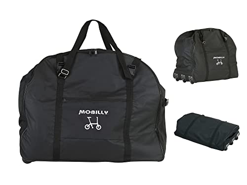 【楽天市場】ベロライン MOBILLY(モバイリー) 輪行キャリーバッグ 折りたたみ24インチまで対応 キャスター付き ブラック 小：うちうちしょっぷ