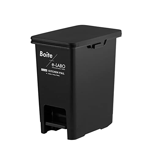 【楽天市場】天馬(Tenma) Boite e-LABO ペダルペール 20L ブラック：うちうちしょっぷ